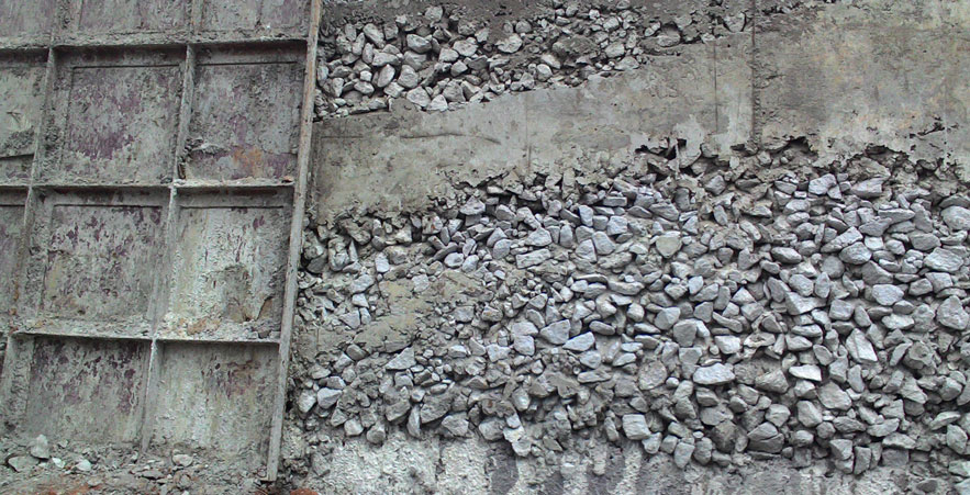 Concrete Honeycomb techniques to repair using cempatch