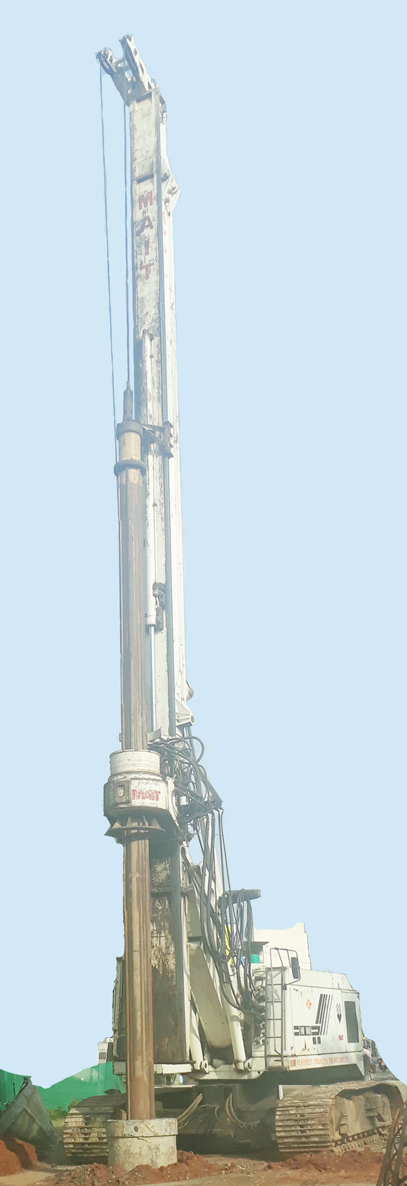 Pile Driving Equipment required to drive pile into ground